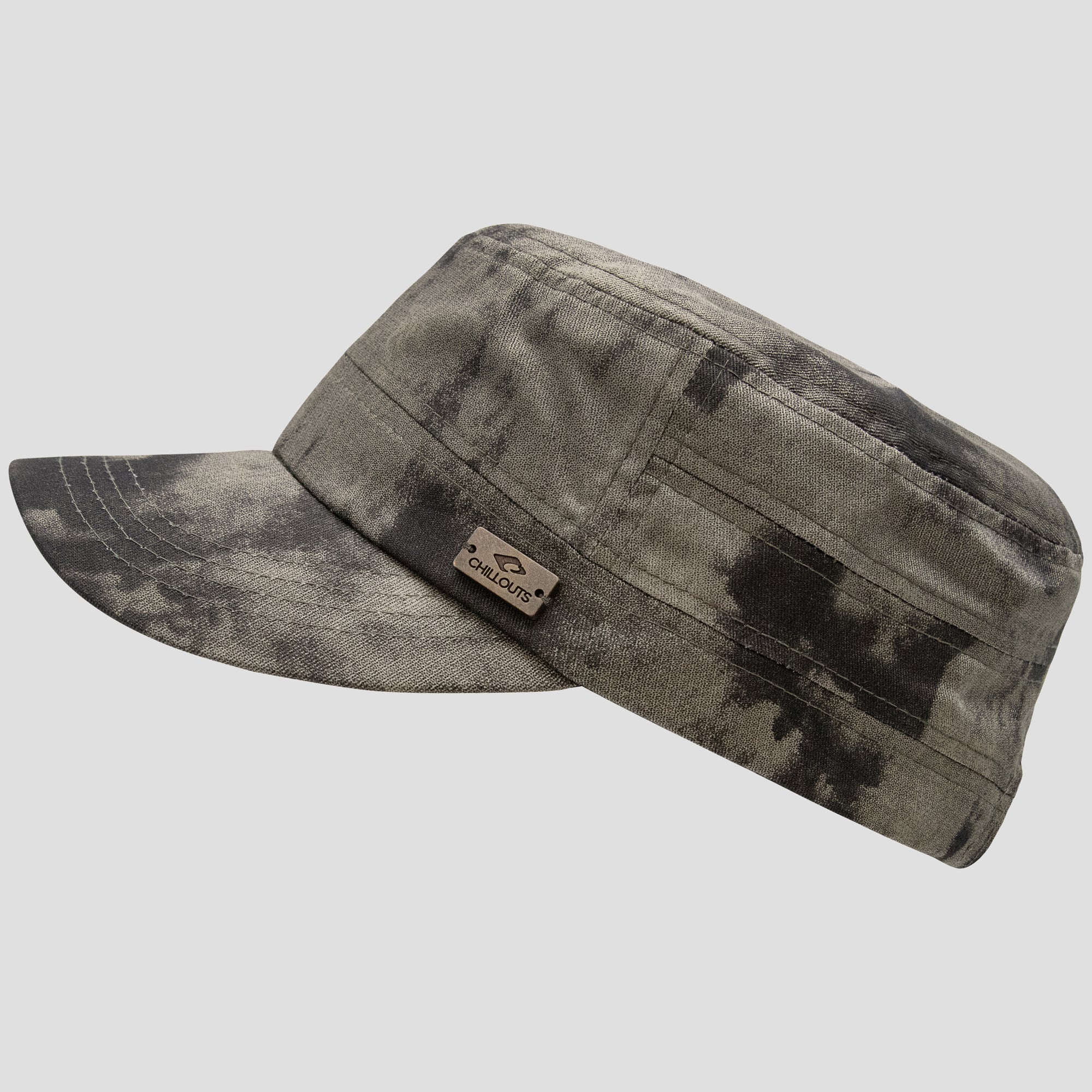 Military Cap im Tie-Dye-Muster - Coole Caps jetzt online kaufen!